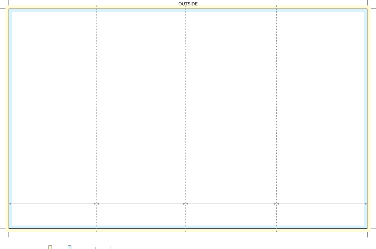 4 Panel Brochure Template (14 * 8.5) Free Download With 4 Panel ...