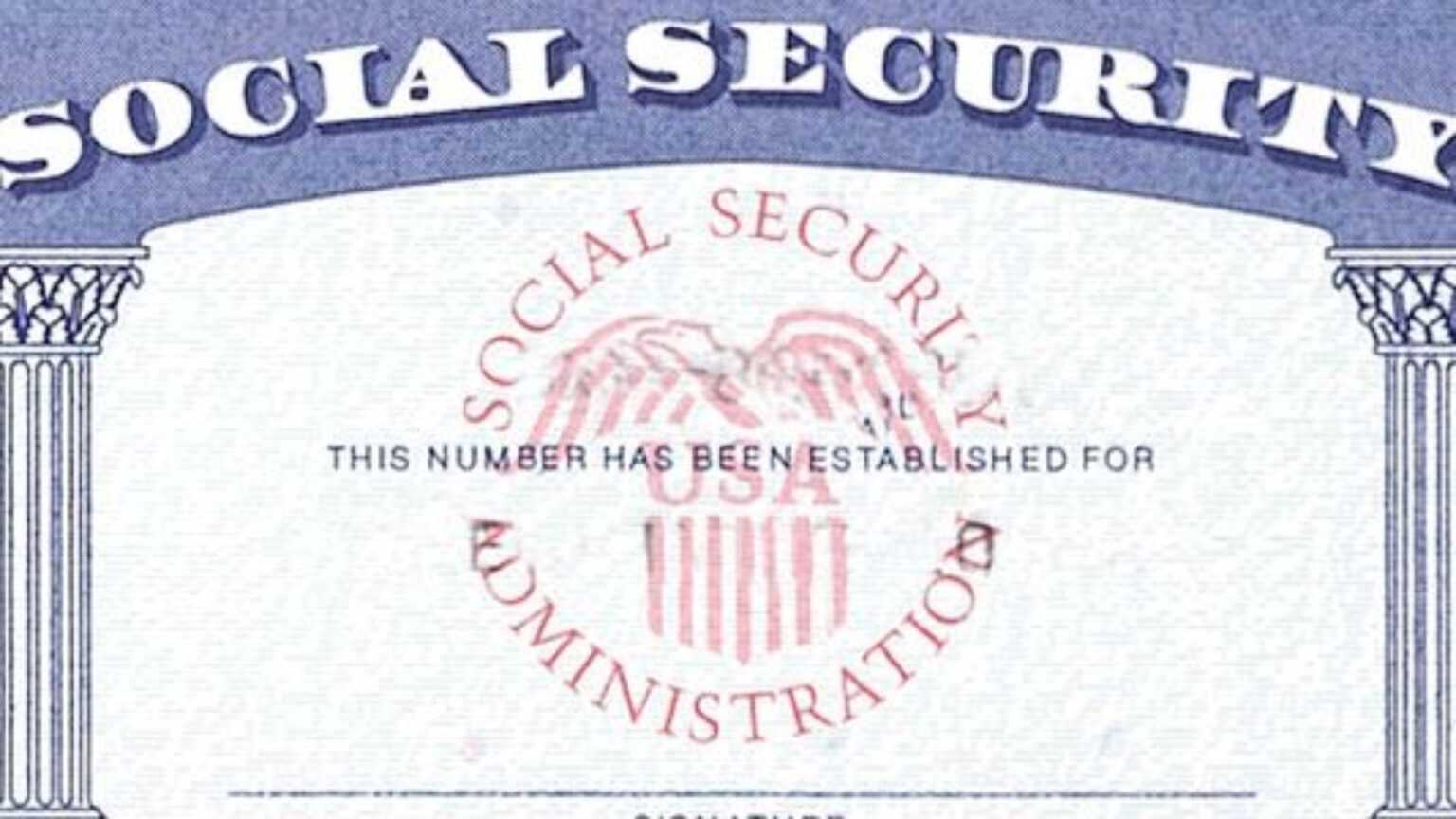 Social Security Card Template Photoshop Sample Professional Templates