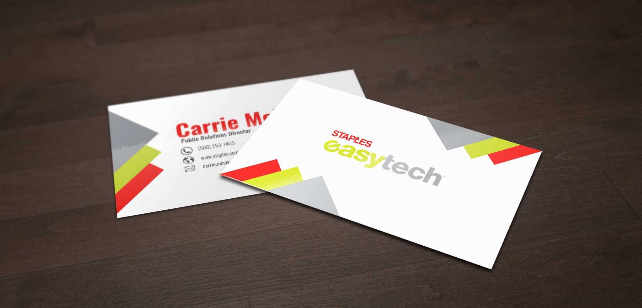 Office Depot Business Card Template
