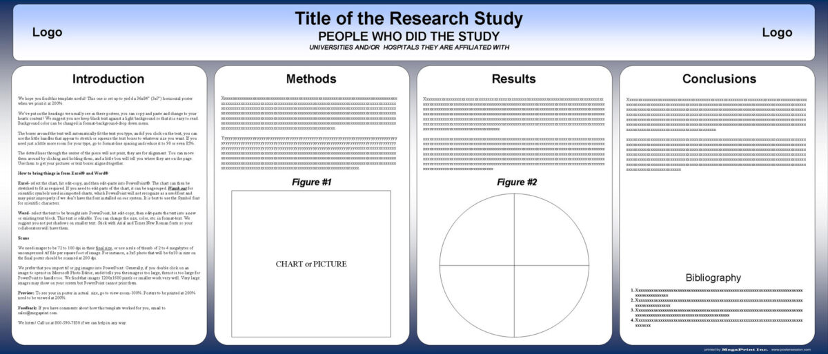 Powerpoint Academic Poster Template Sample Professional Templates