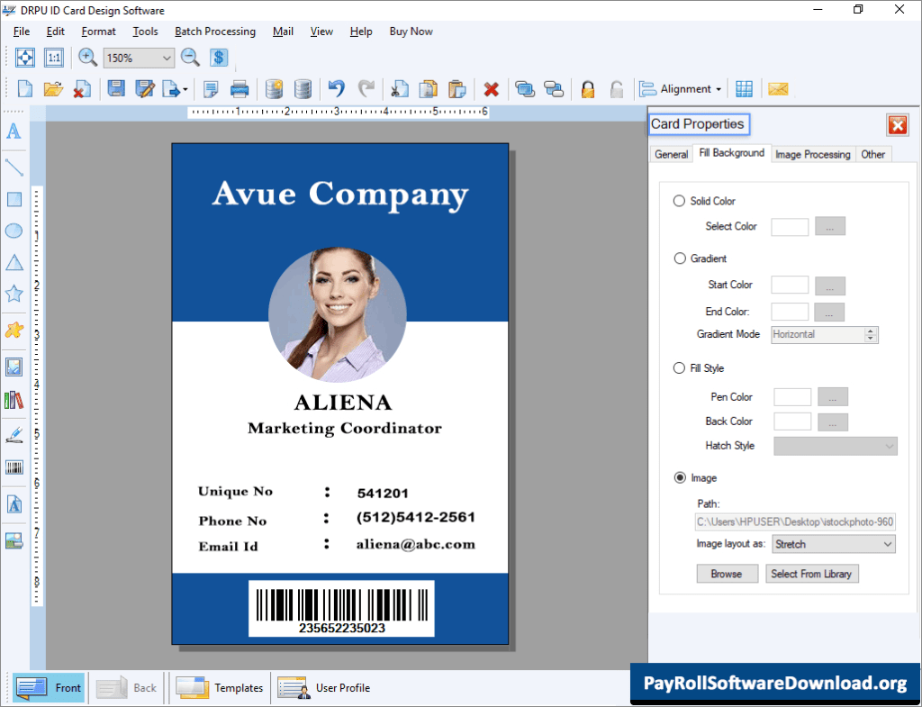 Id Card Maker Software Make Identity Card Create Id Badge Within ...