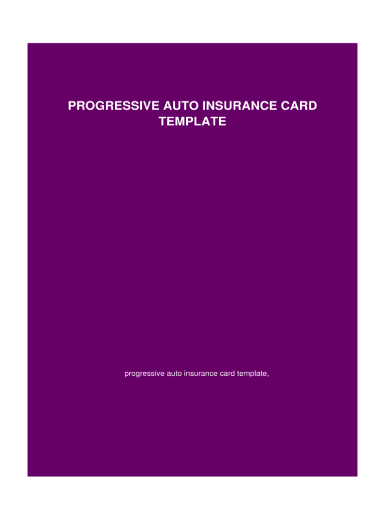 Insurance Card Template – Fill Online, Printable, Fillable Inside Auto ...